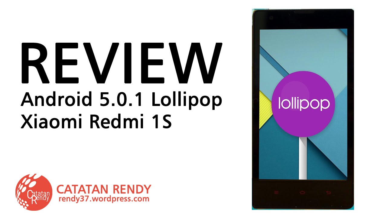 Review Xiaomi Redmi 1S on Android Lollipop - YouTube
