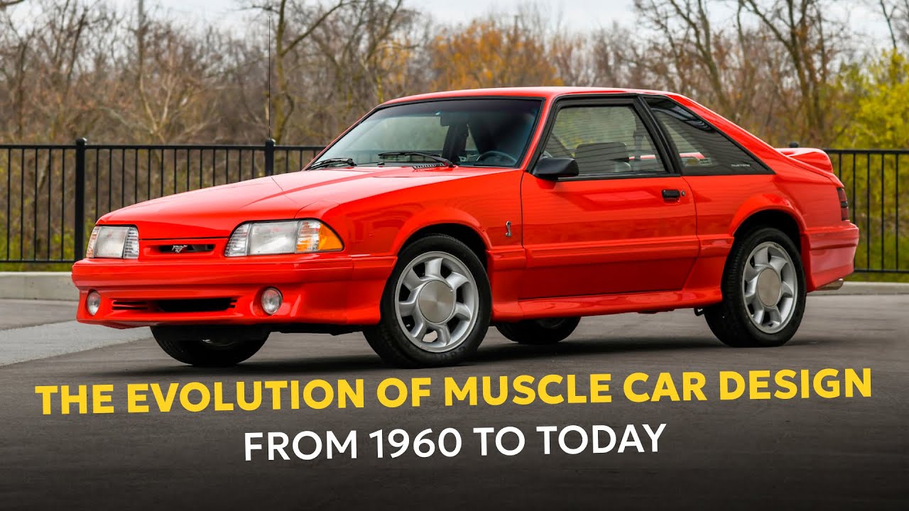 The Evolution of Muscle Car Design: From 1960 to Today - YouTube