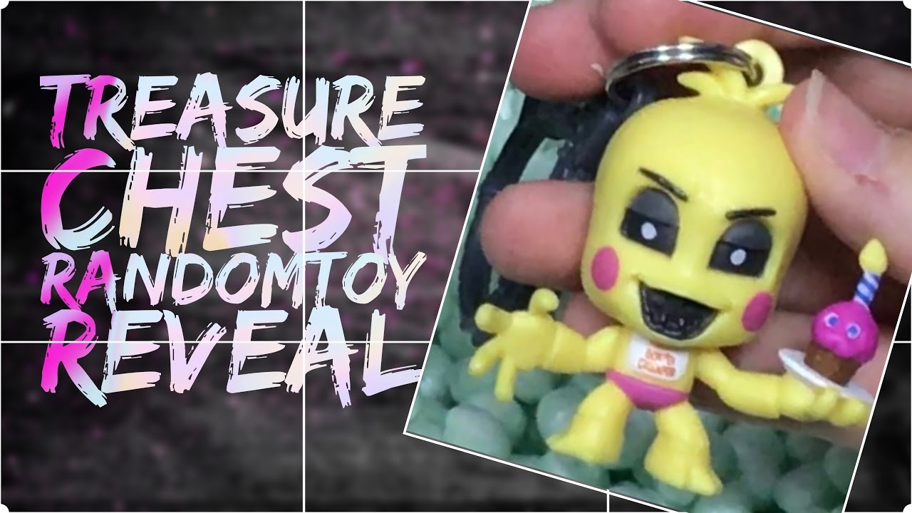 Treasure Chest Toy Reveal #1- Random toys FNAF, Disney, treasure box ...