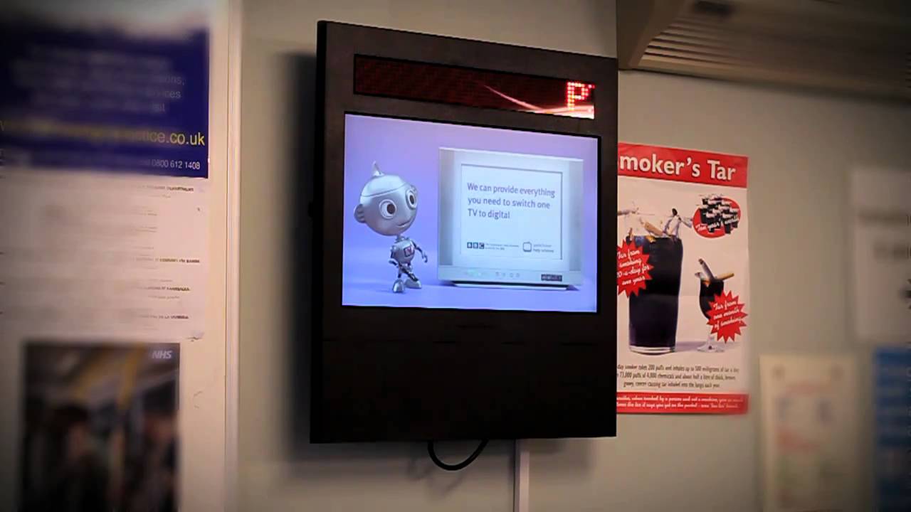 Amscreen Healthcare network: Digital UK - YouTube