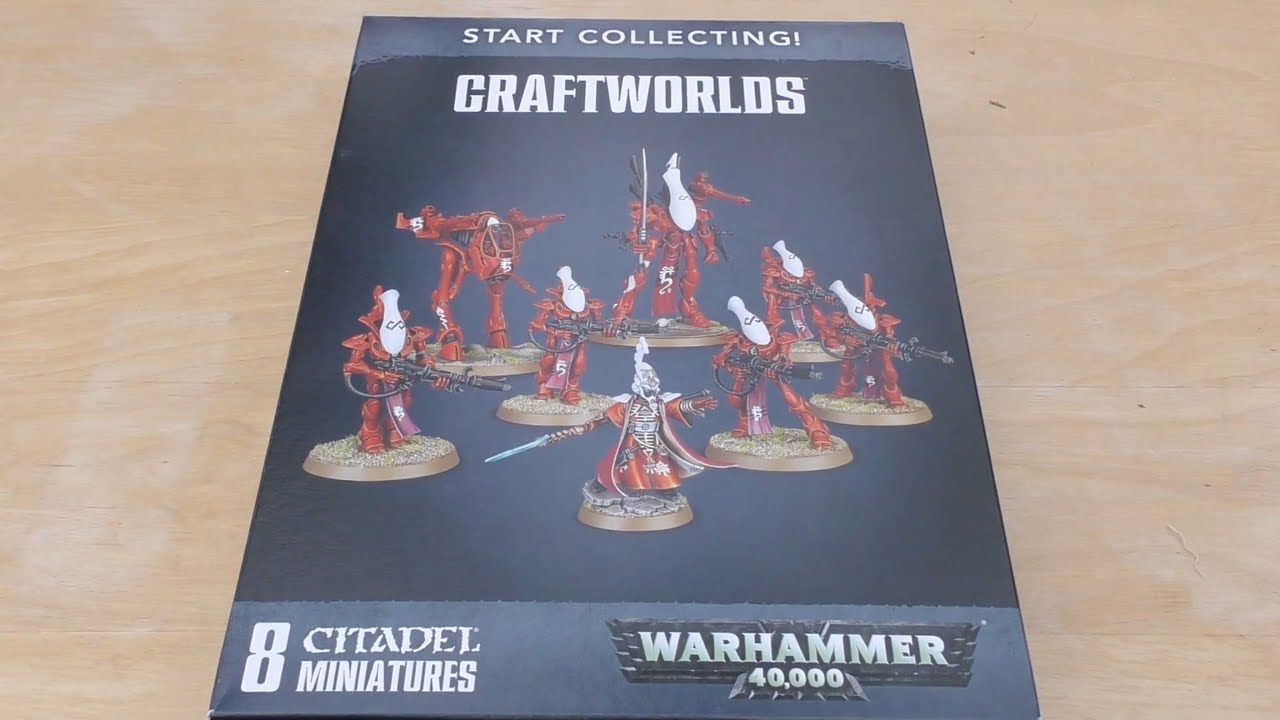 Eldar Craftworlds Start Collecting Unboxing Wh40k Youtube
