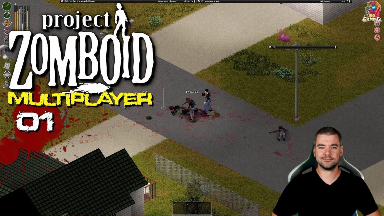 Project Zomboid Multiplayer B41 #01 💀 Let´s Play Deutsch - YouTube