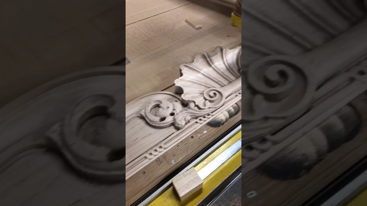 CNC SHELL CARVING - YouTube
