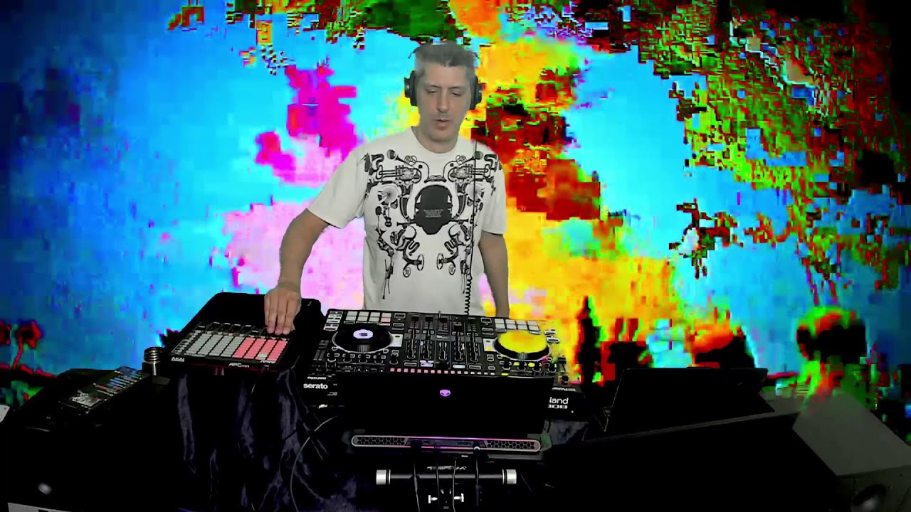 DJ Luis Campos live Audio Visual Journey - YouTube