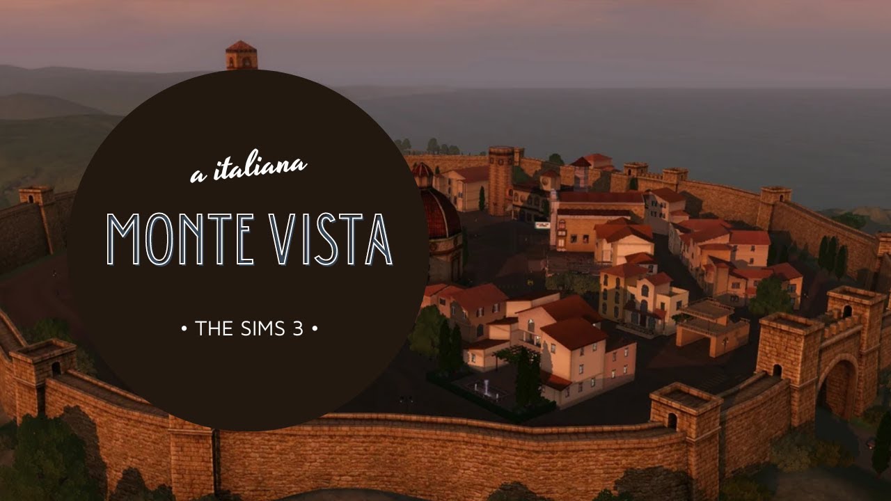 A Italiana Monte Vista (The Sims 3) - YouTube