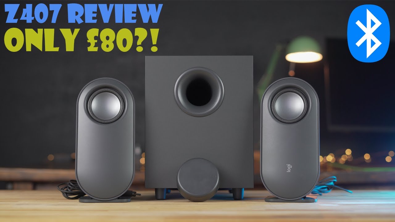 Logitech Z407 Speakers Review and Sound Test - YouTube