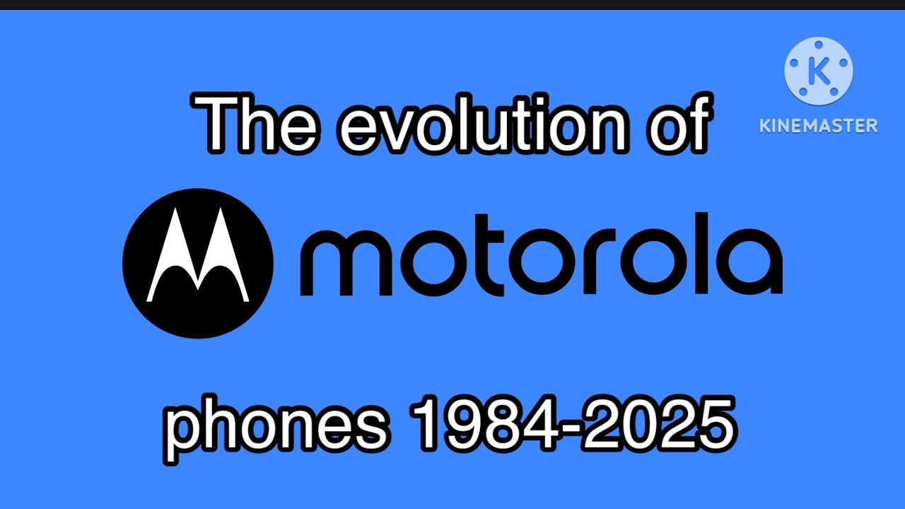The evolution of Motorola phones 1984-2025 - YouTube