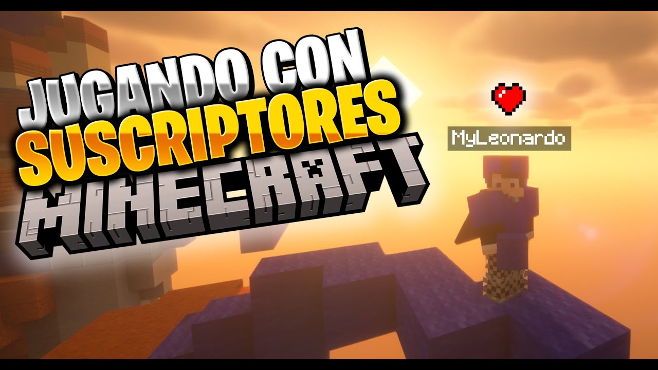 JUGANDO CON SUSCRIPTORES | MINECRAFT BEDWARS EN BEDROCK - YouTube
