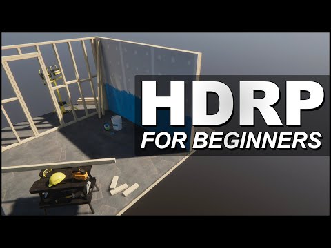 Unity HDRP For BEGINNERS - How To Use the Unity HDRP Template? - YouTube