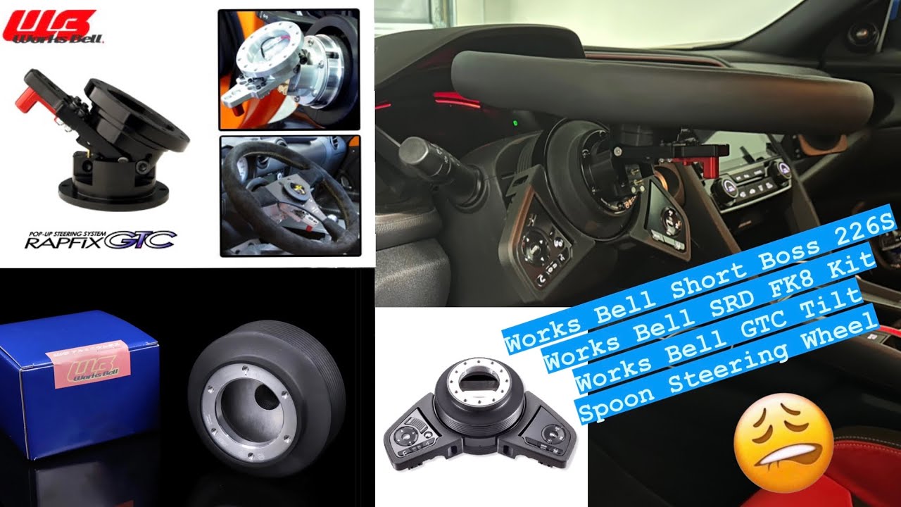 Works Bell SRD Kit FK8 10th Gen GTC Tilt Short Boss and Spoon Sports ...