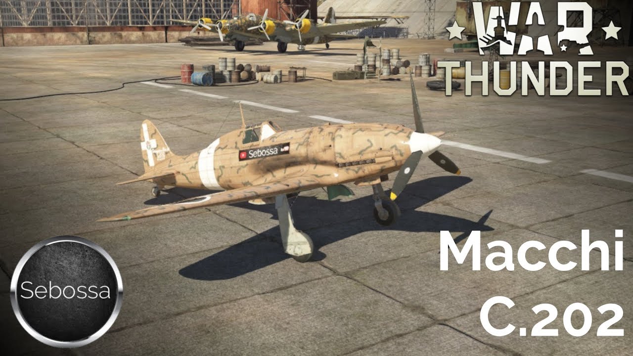War Thunder - Macchi C.202 - Gameplay - deutsch - YouTube