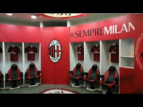 Inside the AC Milan dressing room at San Siro before the Derby della ...