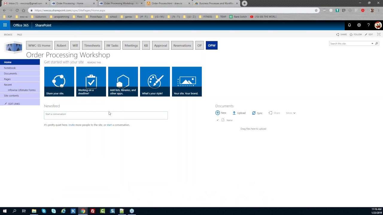 Build it Now with Infowise Process Diagram with Workflow - YouTube