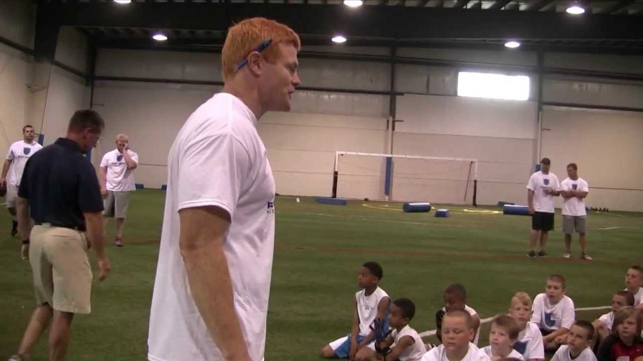 Coach John Rodenberg at Rocky Boiman Football Camp - YouTube