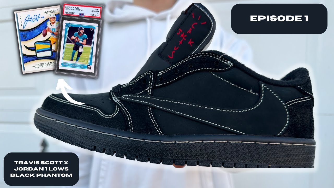 EP.1: Flipping Travis Scott Phantoms into Football Trading Cards! (IRL ...