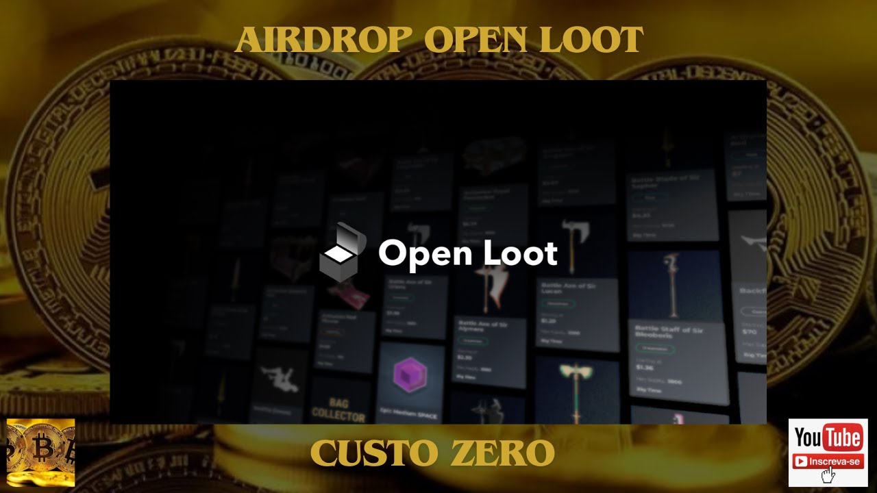 Open Loot - Airdrop - Participe!! - YouTube