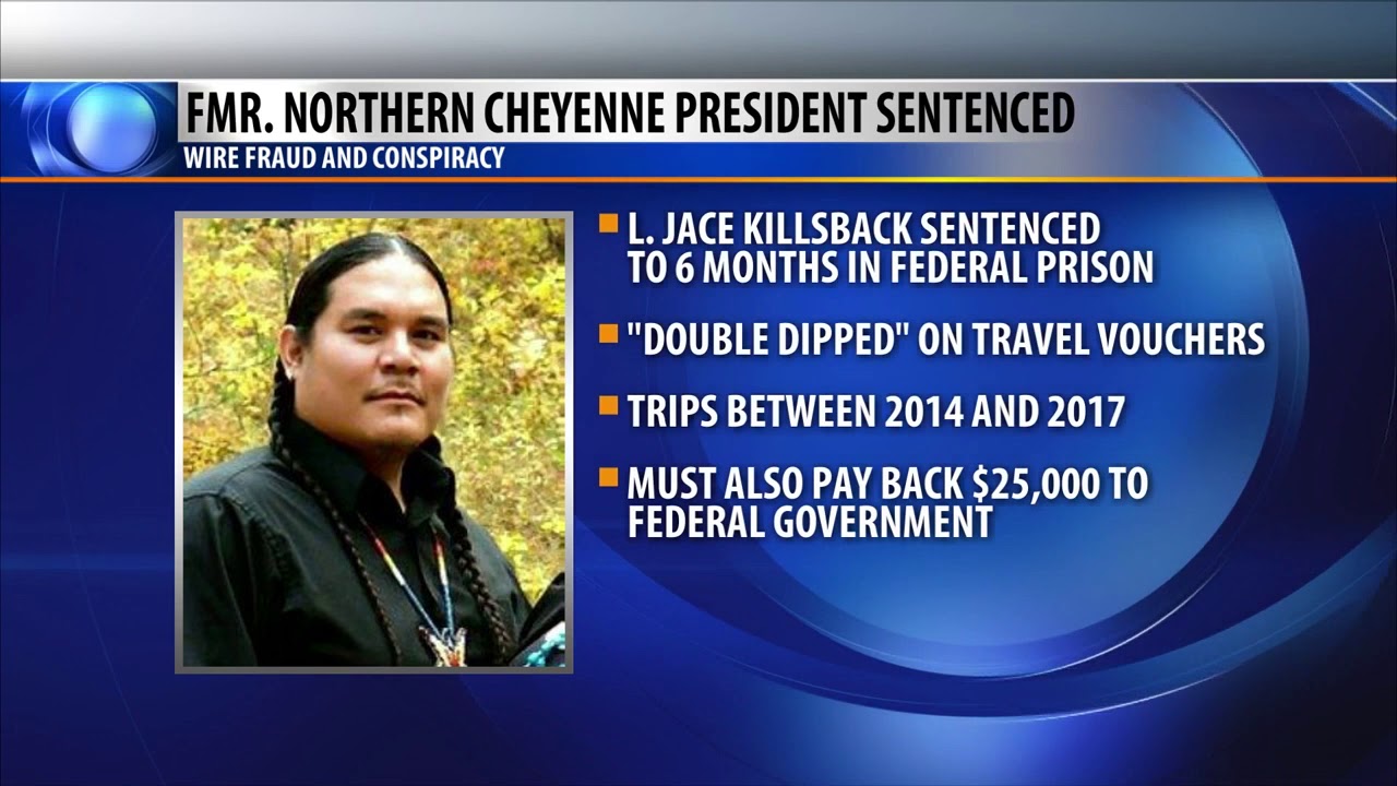 Ex-Northern Cheyenne president sentenced for fraud - YouTube