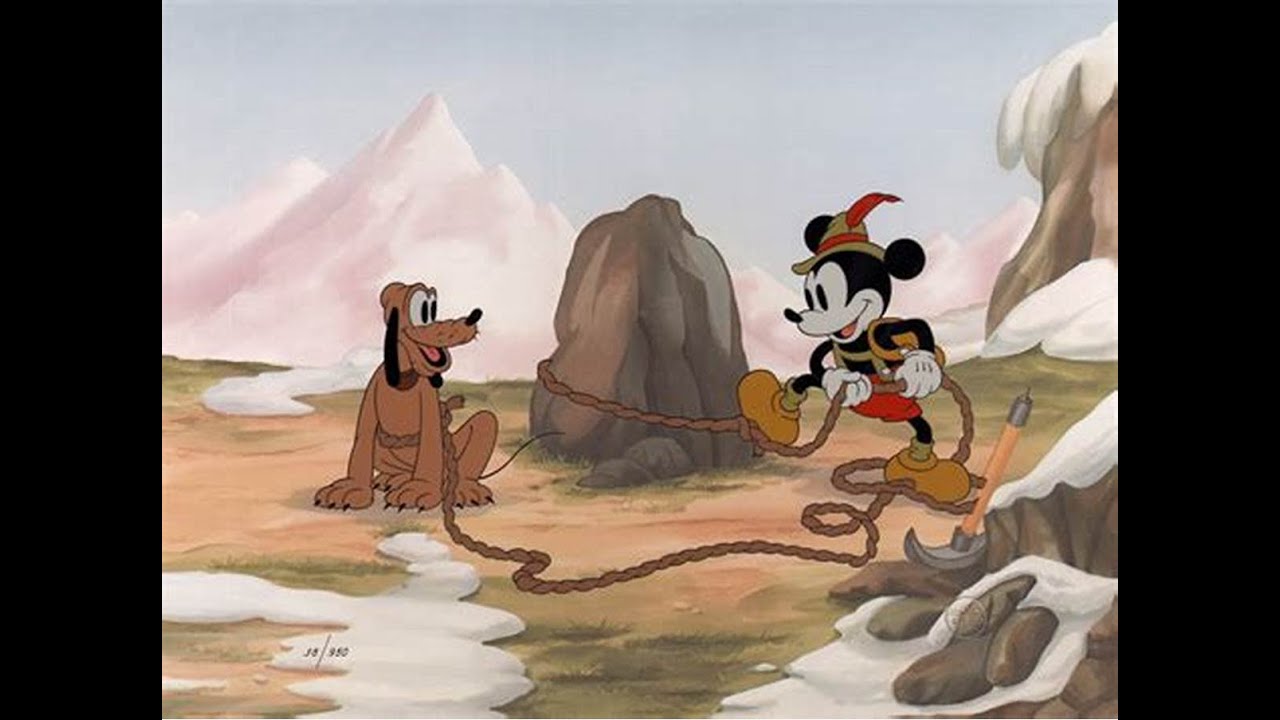 Mickey Mouse & Pluto Alpine Climbers HD - YouTube