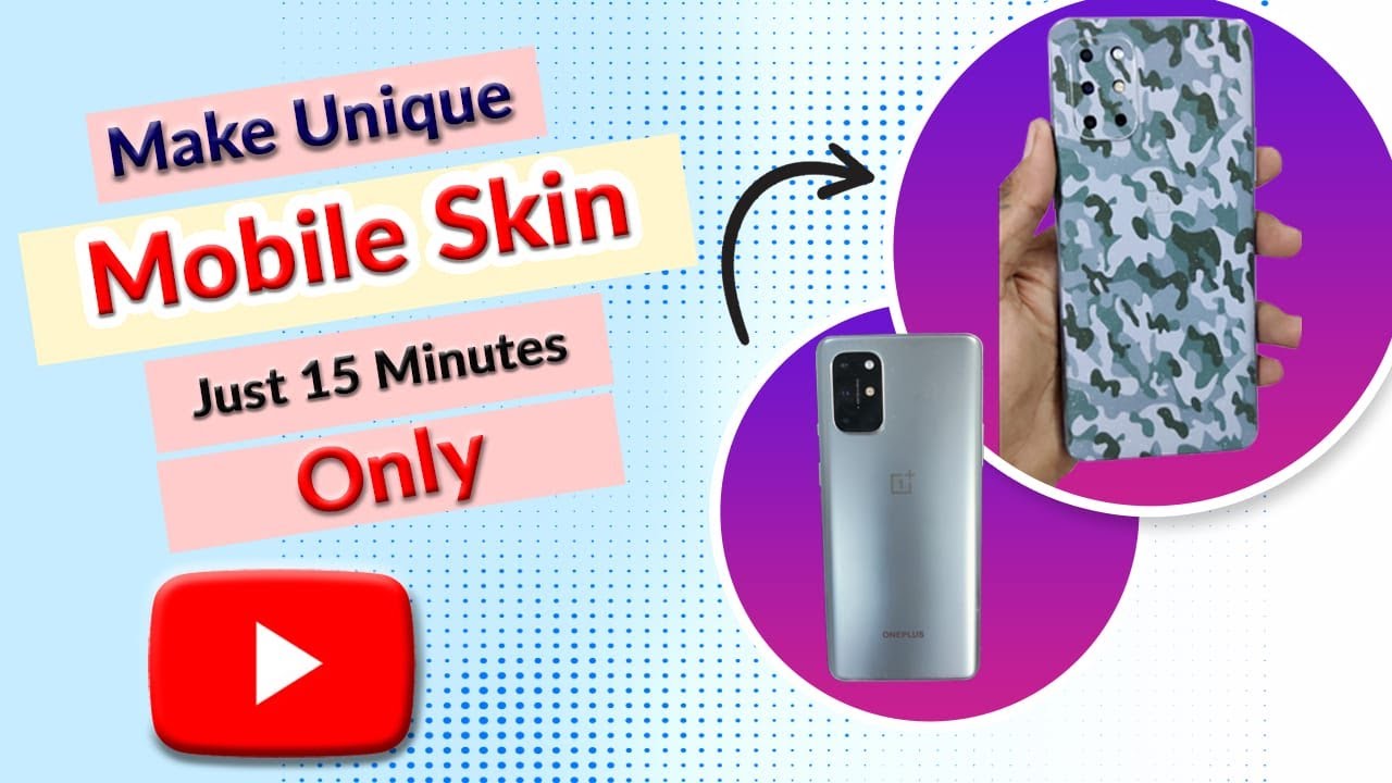 Mobile Skin Cutting -Custom Mobile Skin - Cameo 4 Plotter cutter- How ...