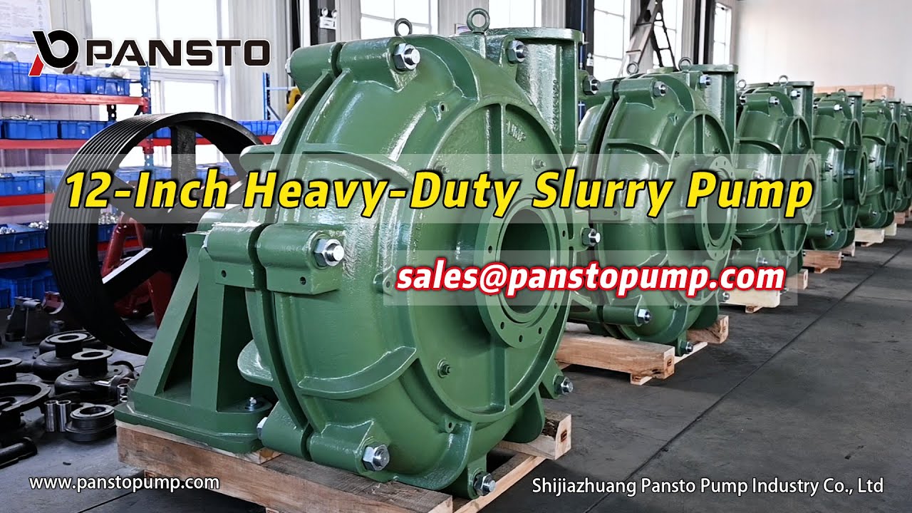 12-inch Heavy-Duty Slurry Pump | Hydrocyclones Feeding Pumps and Waste ...