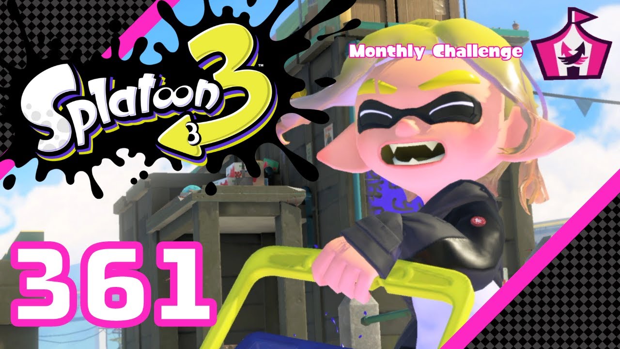 Splatoon 3 Challenge - Monthly Challenge - Playthrough (361) - YouTube