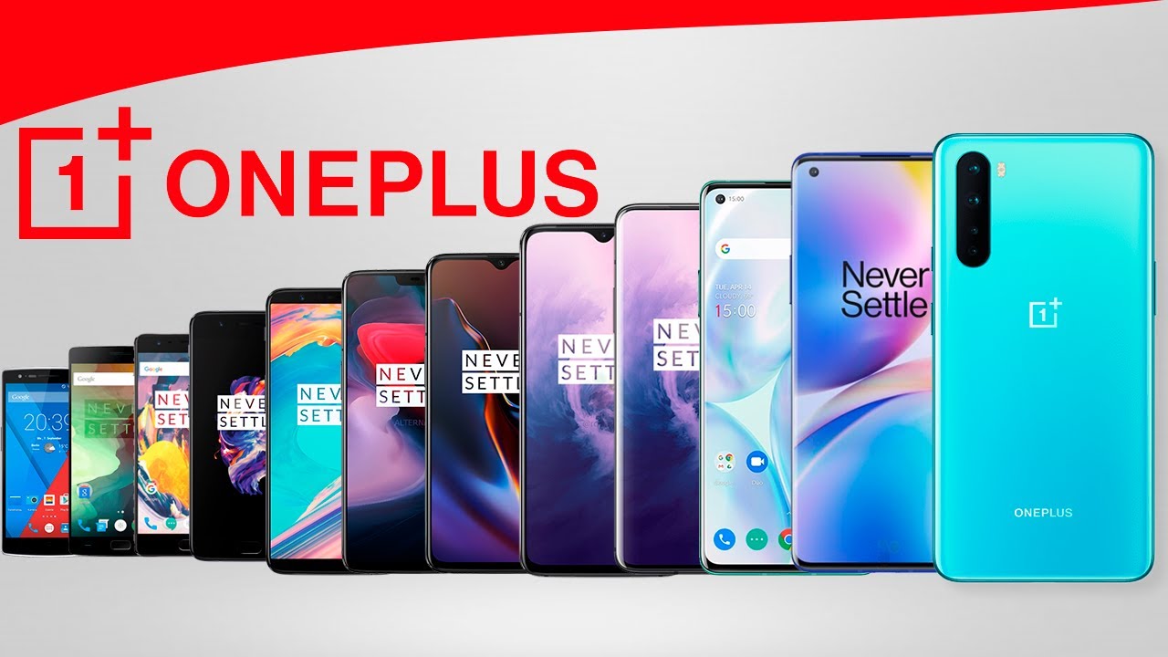 OnePlus Evolution ⚡ From OnePlus One To OnePlus Nord 🔥🔥🔥 - YouTube