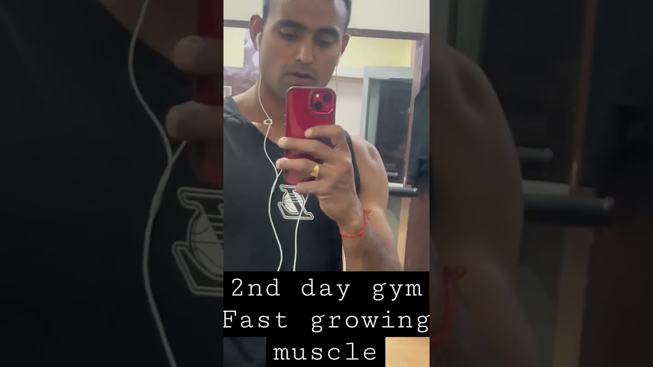 Fast growing muscle💪@Manu_gym_vlogs - YouTube