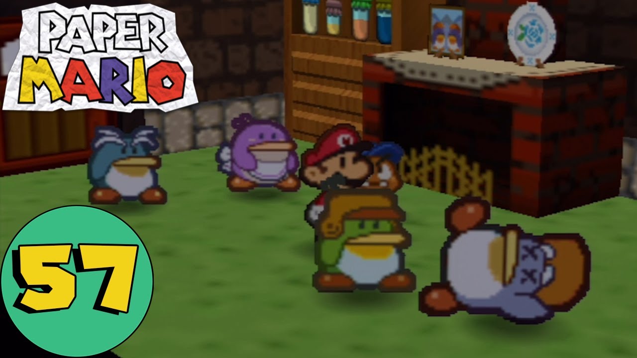 Paper Mario: Part 57 - Murder in Shiver City - YouTube