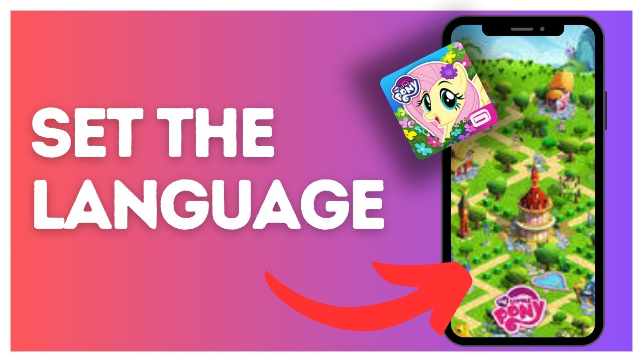 How to set the language on My Little Pony? - YouTube