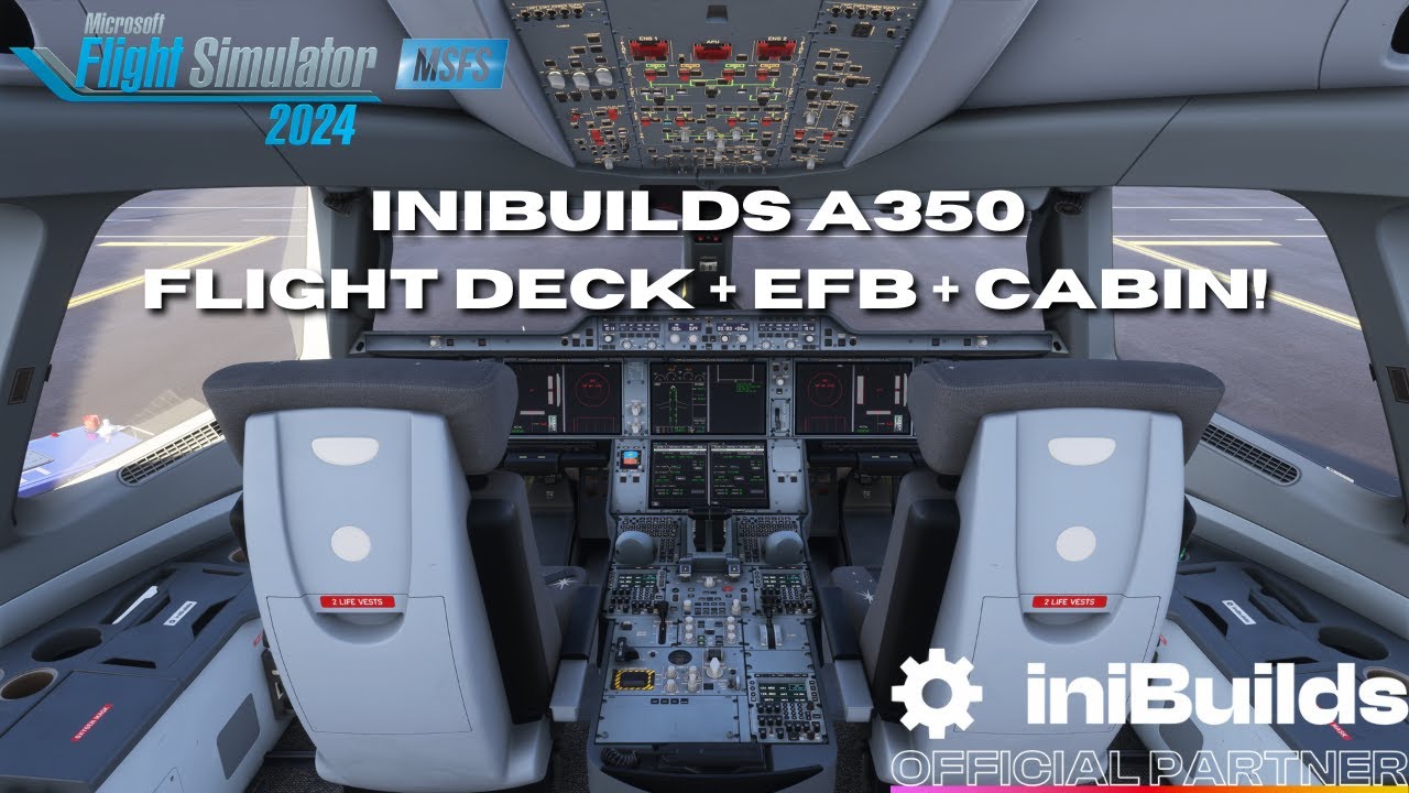 The iniBuilds A350 Interior Looks INCREDIBLE! - YouTube