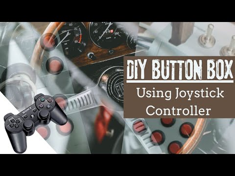 Button Box for Simulator using Joystick Wiring diagram - YouTube