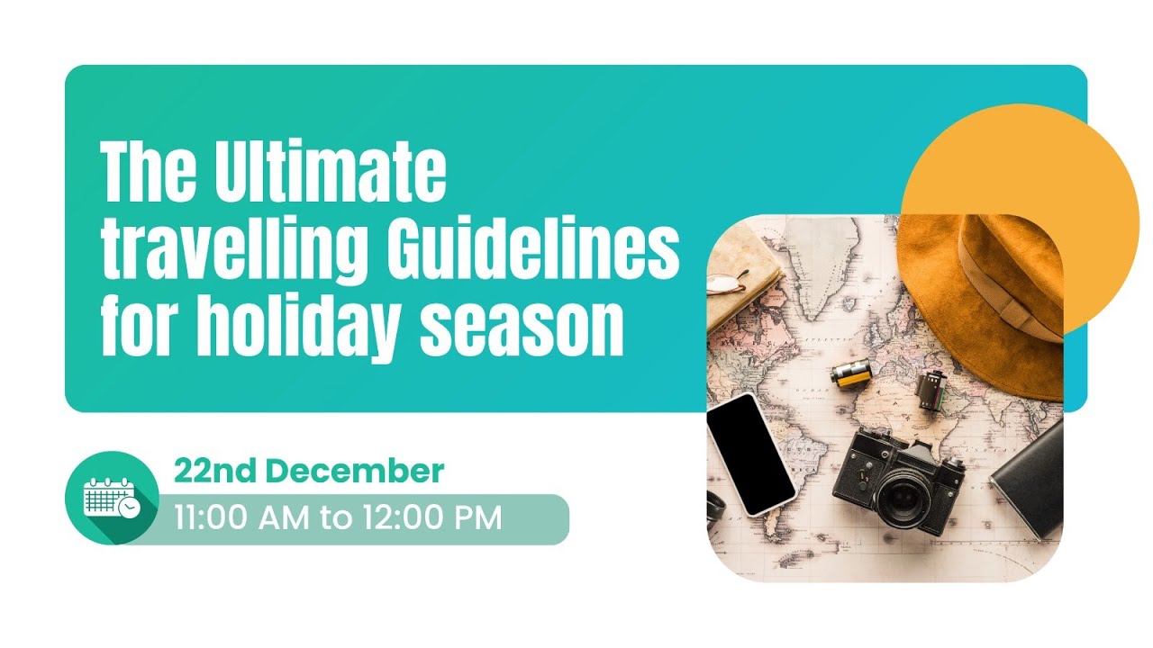 Ultimate Travel Guidelines For Holiday Season - YouTube