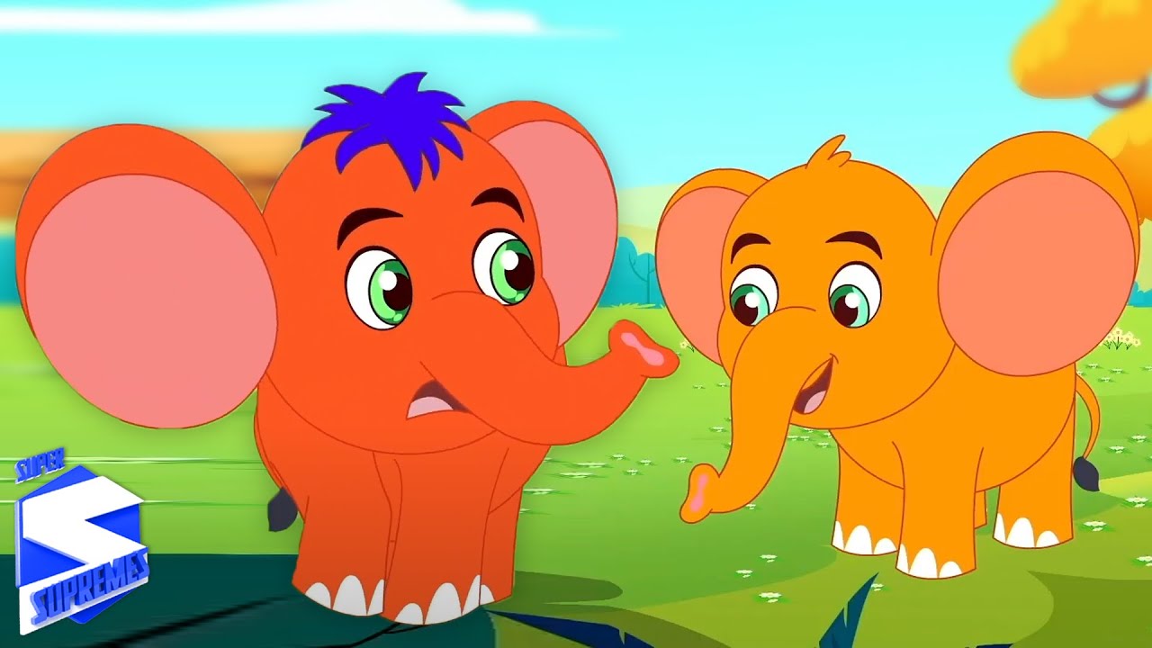 Ek Mota Hathi Cartoon Song, एक मोटा हाथी, Aloo Kachaloo + Hindi Baby ...