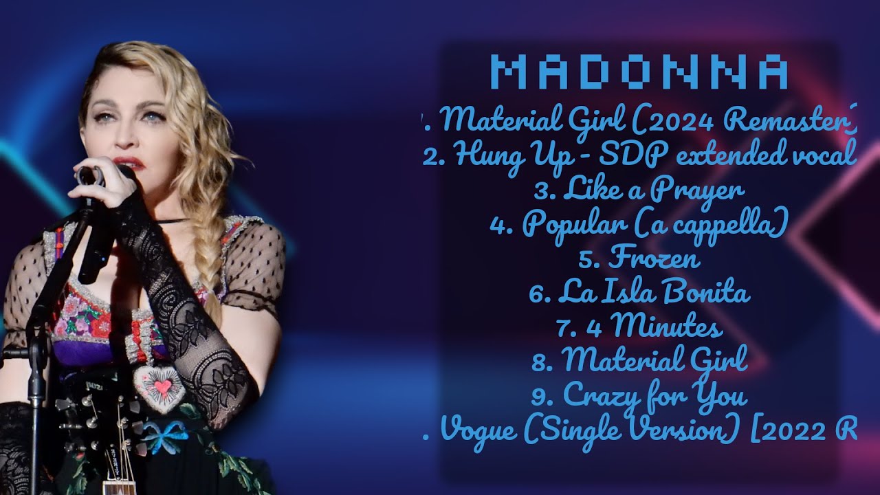 Madonna-Year's music sensation roundup-Supreme Chart-Toppers Playlist ...