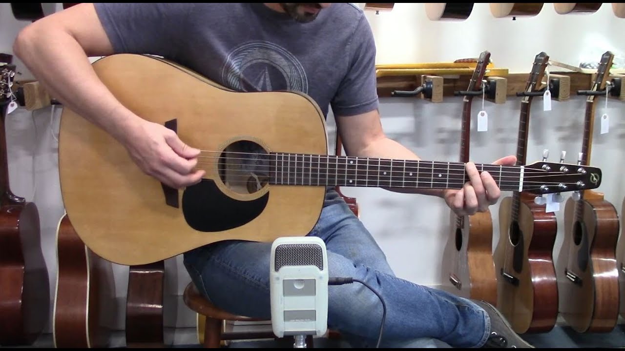 Seagull S6 with Martin top - YouTube