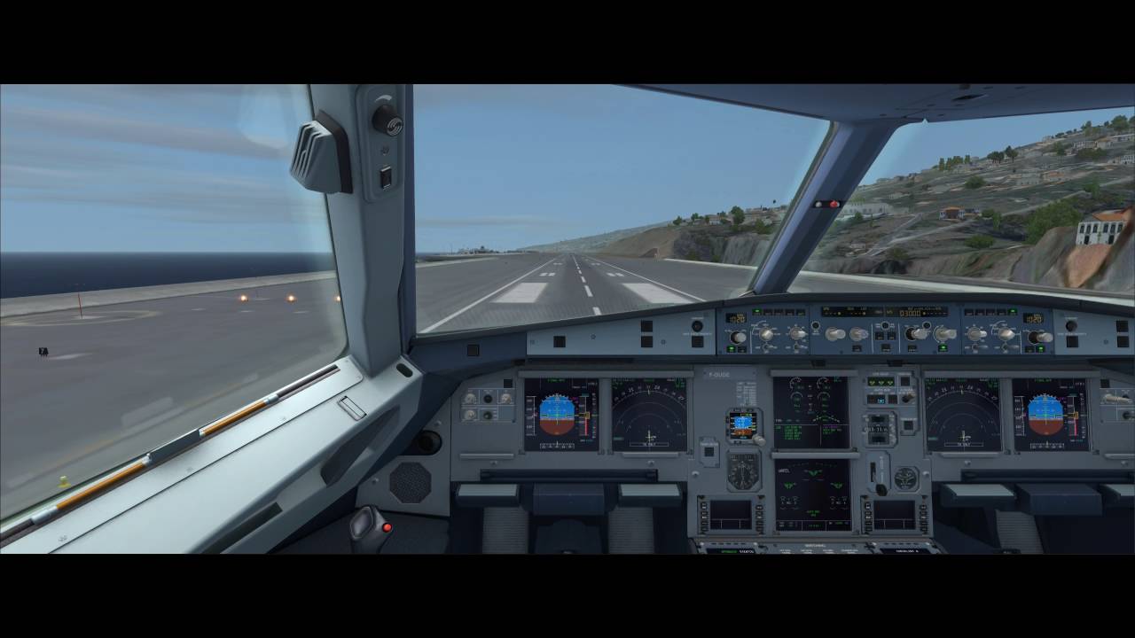 Atterrissage sur Madère - YouTube