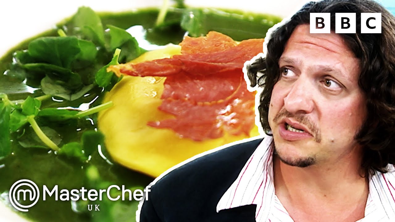 Contestants Egg Yolk Ravioli Is "Multi-Michelin Standard" | MasterChef ...