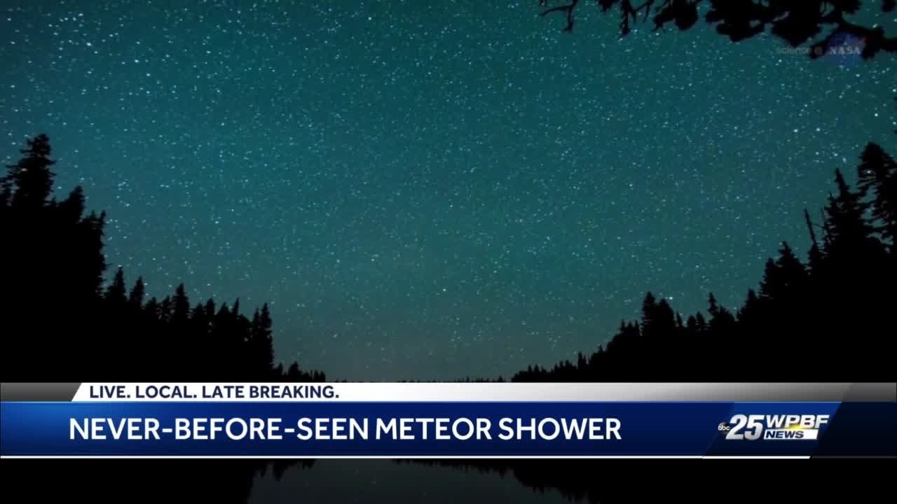 Monday night meteor shower to be once-in-a-lifetime event - YouTube