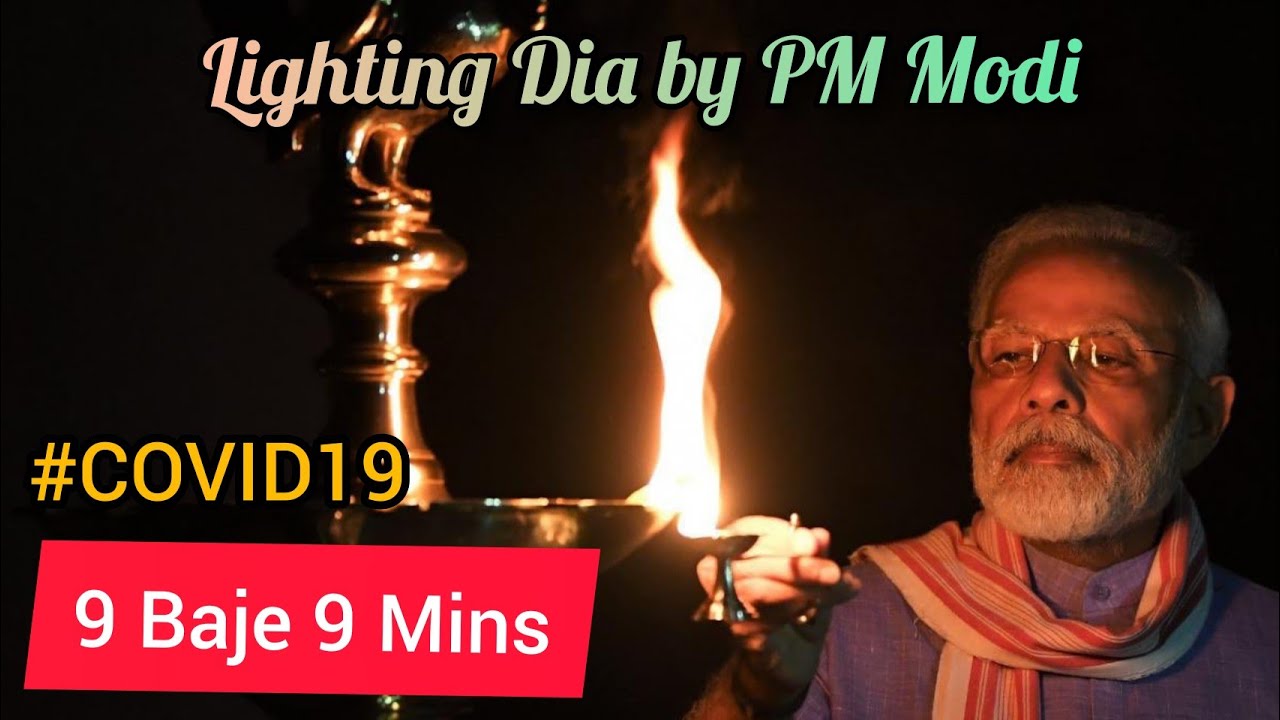 PM Modi lights up Lamp wearing Assamese Fulam Gamosa | 9Baje9Min - YouTube