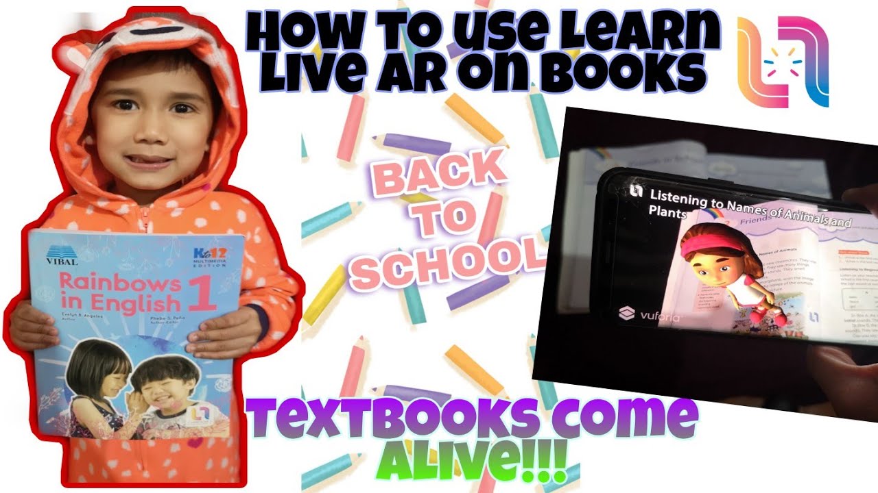 How to use Learn Live AR App on books? - Easy Tutorial - YouTube
