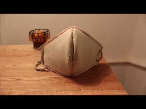 Leather Face mask pattern - YouTube
