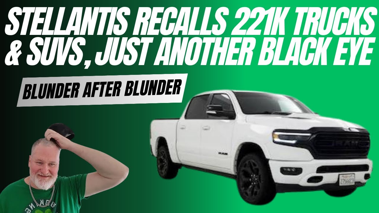 Stellantis Recalls 211K Trucks And SUVs For Brake Failures. Another ...