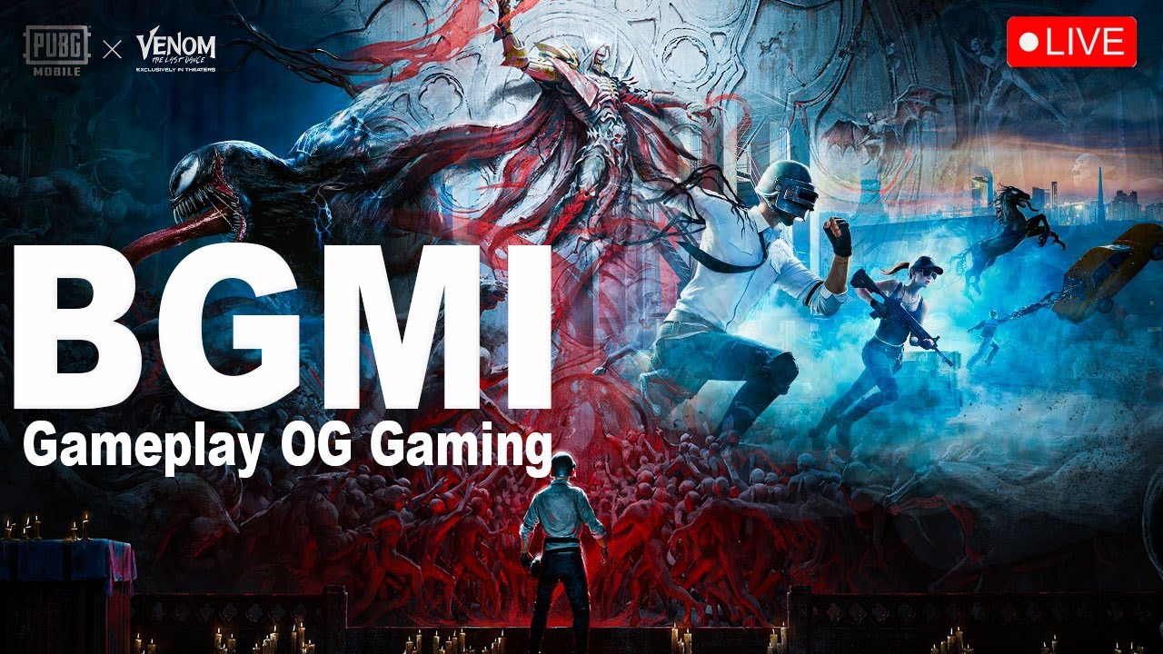 VENOM UPDATE : BGMI LIVE | Battlegrounds Mobile India Livie | OG GAMING ...