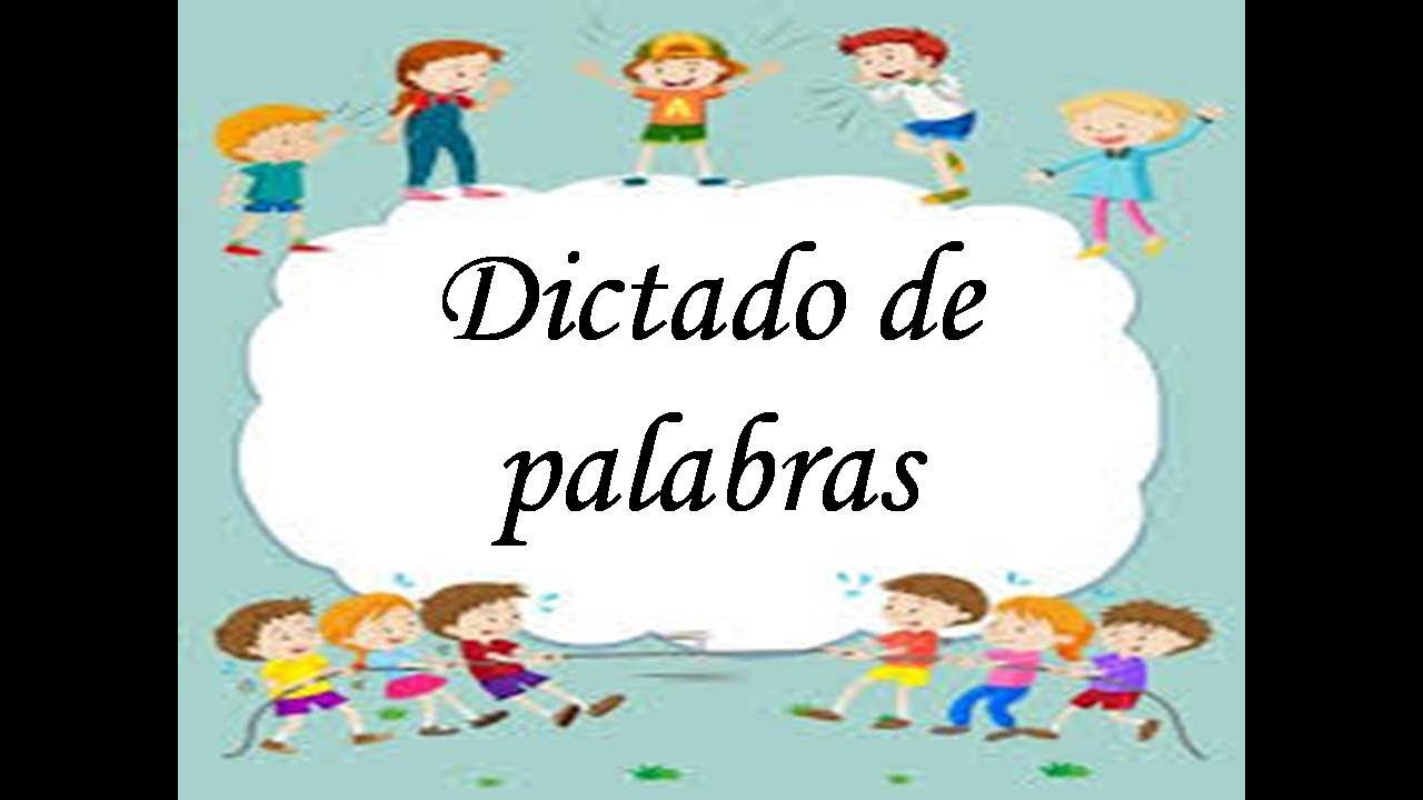 Dictado de palabras 3 - YouTube
