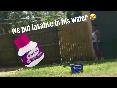 LAXATIVE PRANK - YouTube