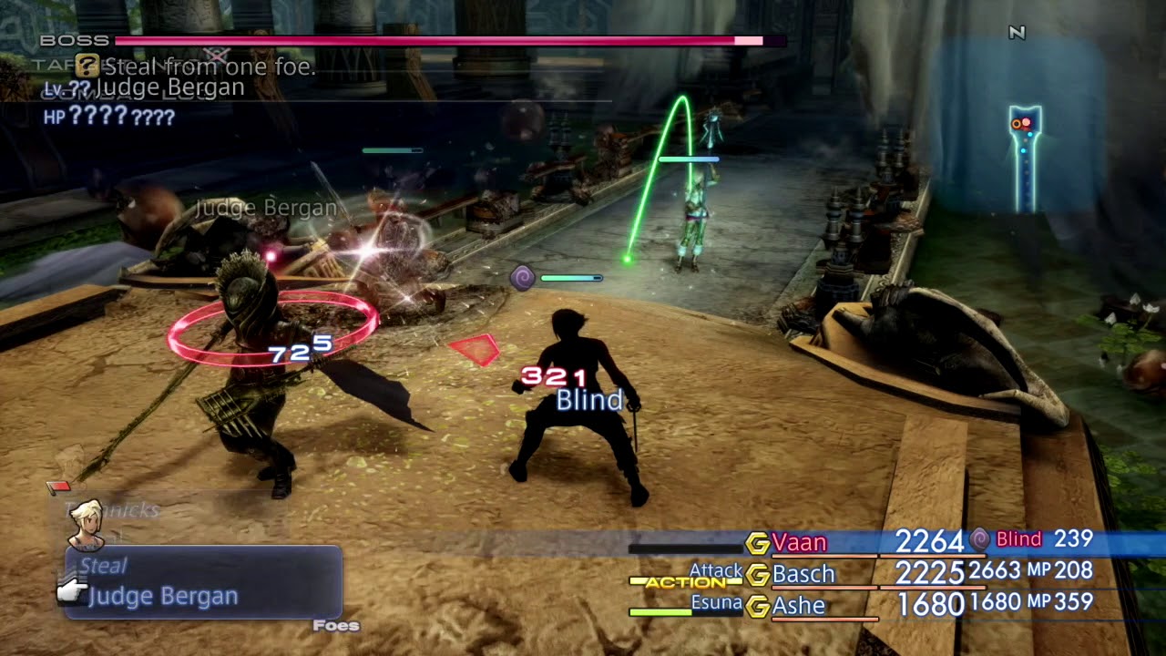 Final Fantasy XII - The Zodiac Age: Judge Bergan (Boss Battle) - YouTube