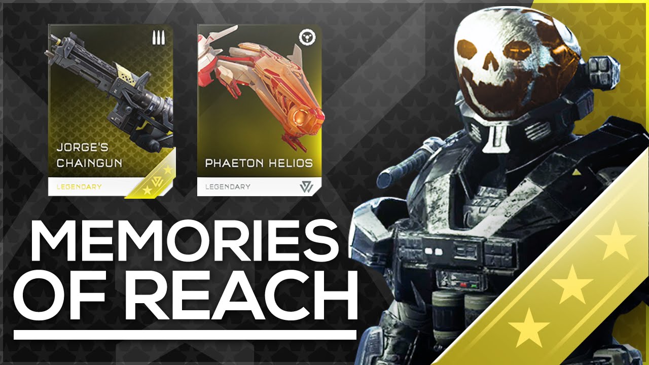 Halo 5 Memories of Reach Update REQ Opening - Noble Team Armor! - YouTube