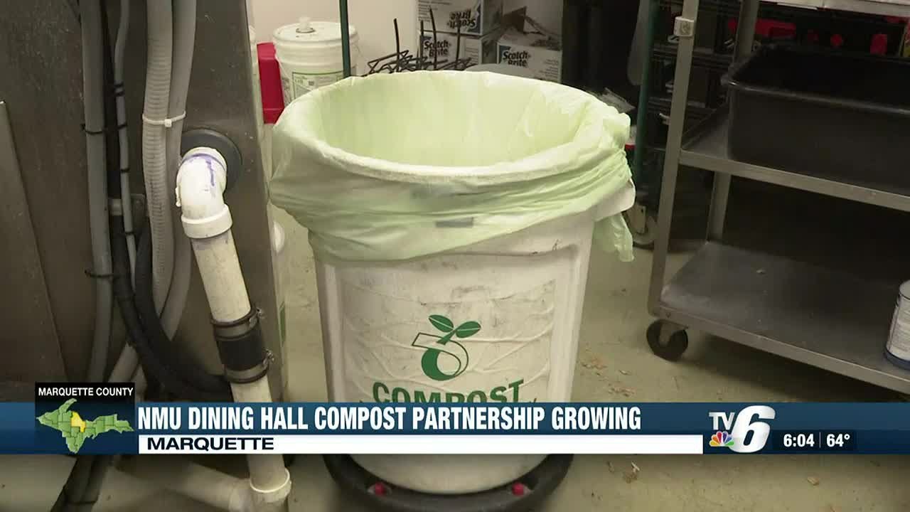 NMU dining hall grows compost partnership with Partridge Creek Compost ...