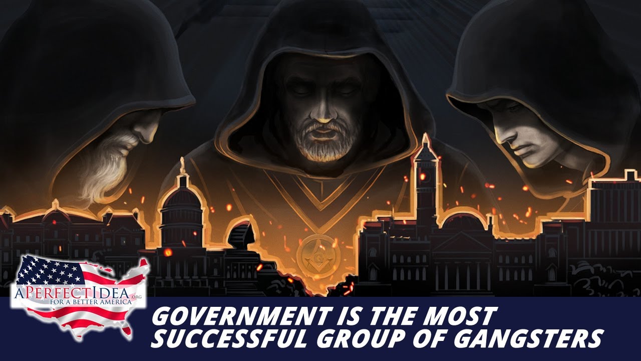 GOVERNMENT IS THE MOST SUCCESSFUL GROUP OF GANGSTERS (ALAN WATTS) - YouTube