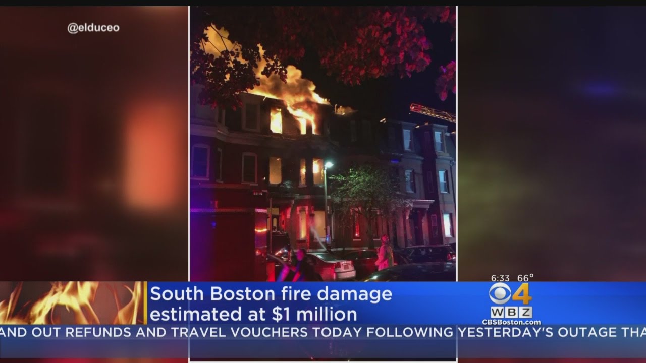 South Boston Fire Causes $1 Million In Damage - YouTube